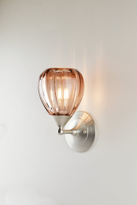 Mirage Glass Small Teardrop Sconce – Metro Lighting